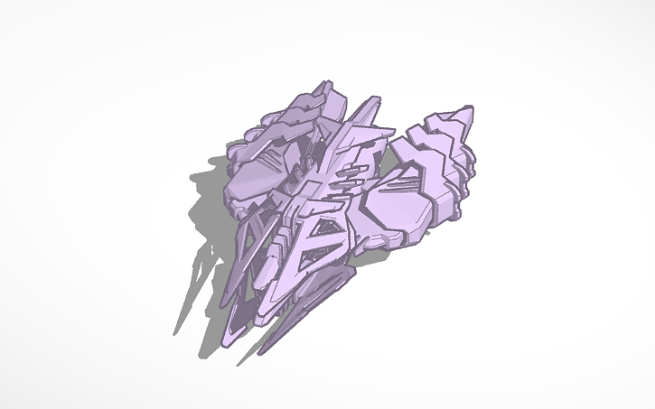 3D design Viriax Light frigate | Tinkercad