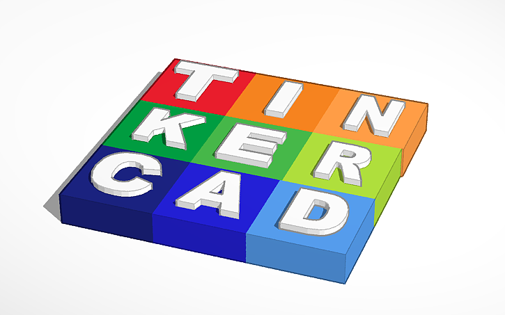 3D design Tinkercad Logo - Tinkercad