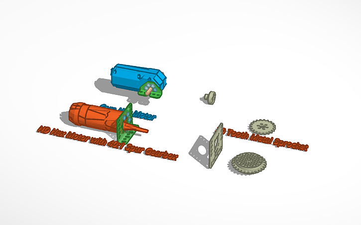 3D design Motors | Tinkercad