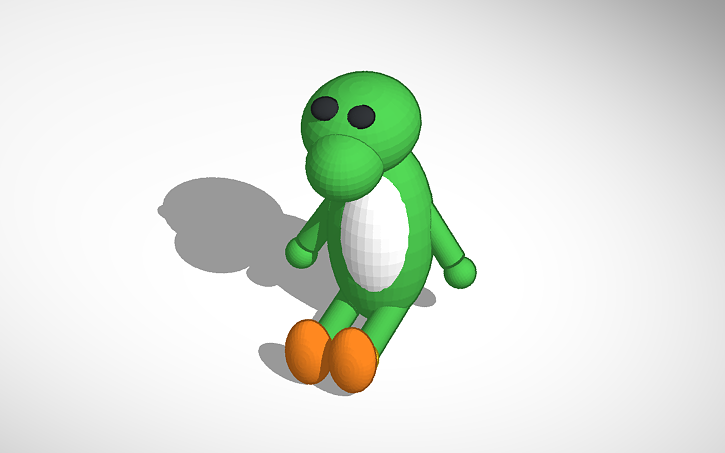 3D design Yoshi - Tinkercad