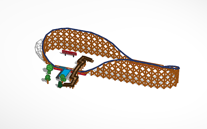 3d Design Roller Coaster Tinkercad