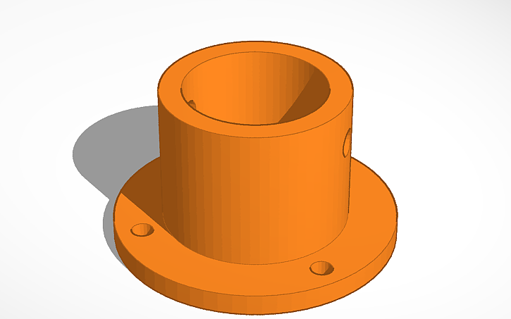 3D design Yoke Guide - Tinkercad