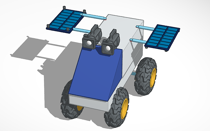 3D design Robot lunar - Tinkercad