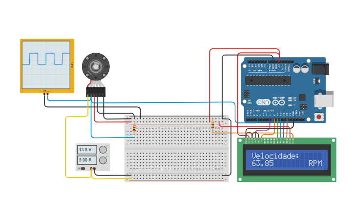 Circuit Design Dc Motor Encoder Aula Tinkercad