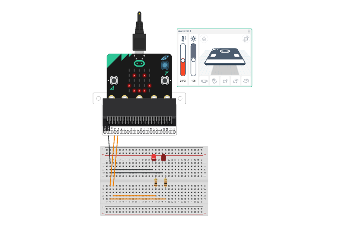 Circuit design Elecfreaks Lesson 01 - Tinkercad