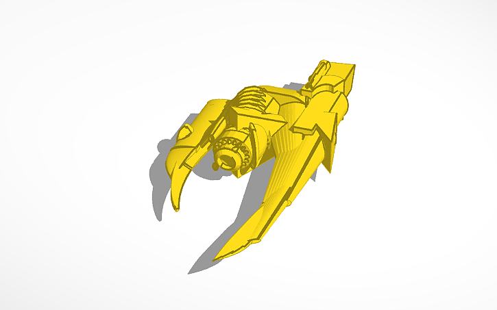 3D design transformers: bumblebee gun model - Tinkercad
