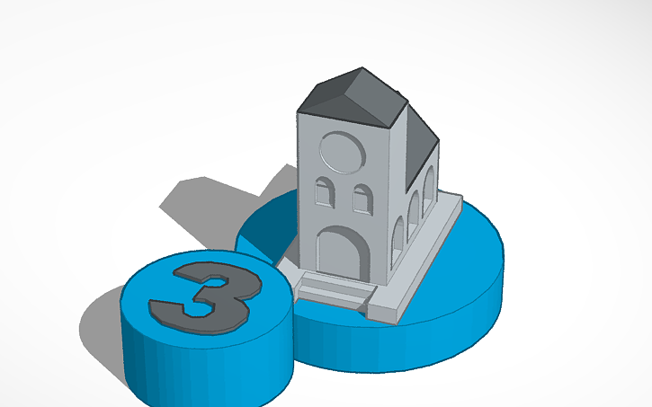 3D design church | Tinkercad