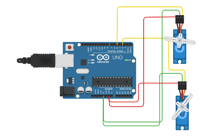 Circuit design Ejercicio 8 - Tinkercad