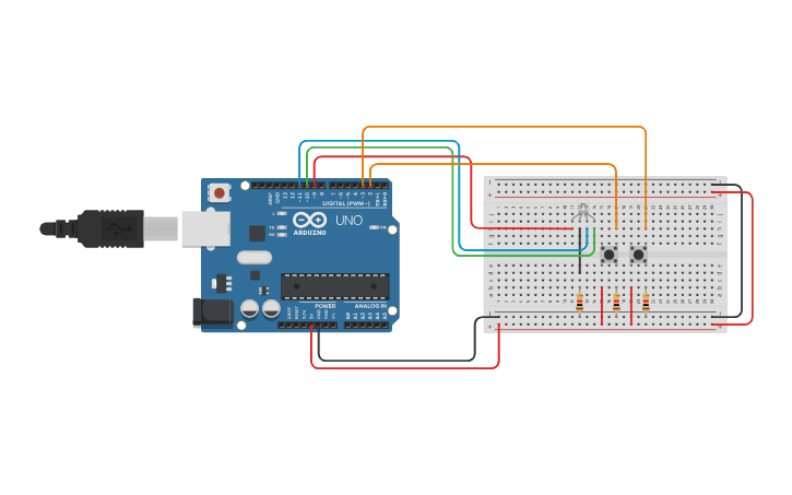 Circuit Design Assignment 5 Level 3 Tinkercad