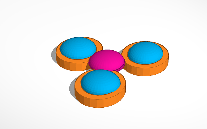 3D design Fidget Spinner | Tinkercad