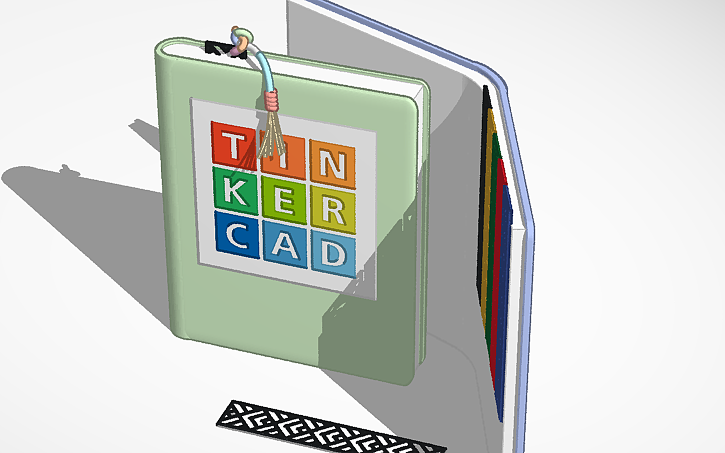 3D design Bookmarks with Repeating Patterns - Tinkercad