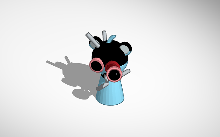 3D design GORE sky horror sprunki - Tinkercad
