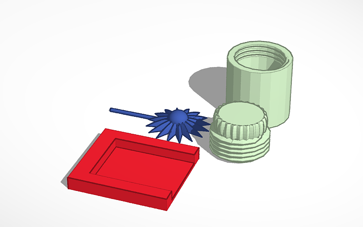 3D design doboz - Tinkercad