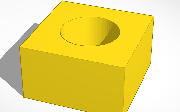 3D design Square washer | Tinkercad