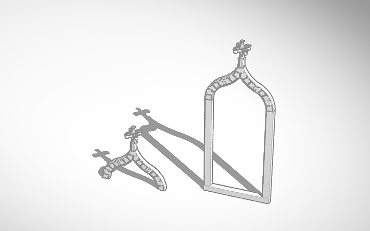 3D design Ogee Arch - Tinkercad