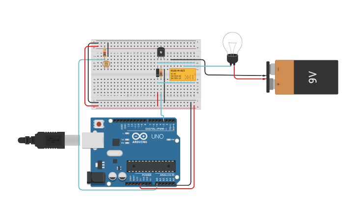 Circuit design Ejercicio 2 - Tinkercad