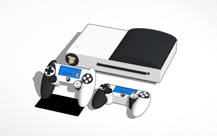 3D design PS4 Hao remake | Tinkercad