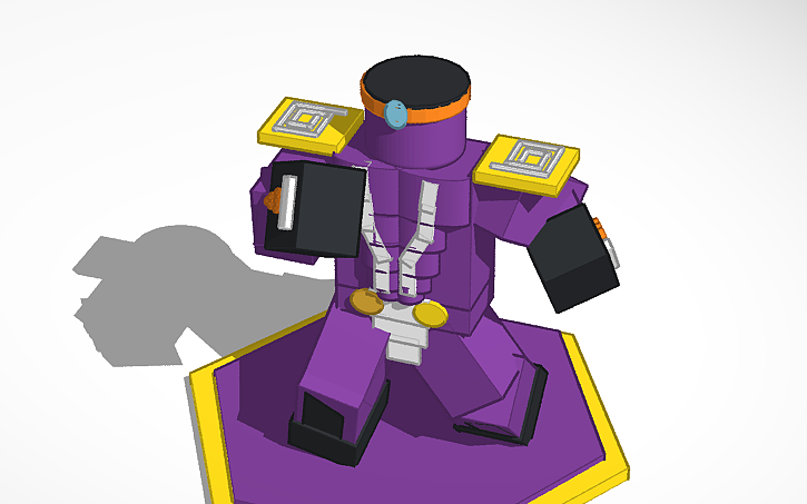 3D design Star Platinum - Tinkercad