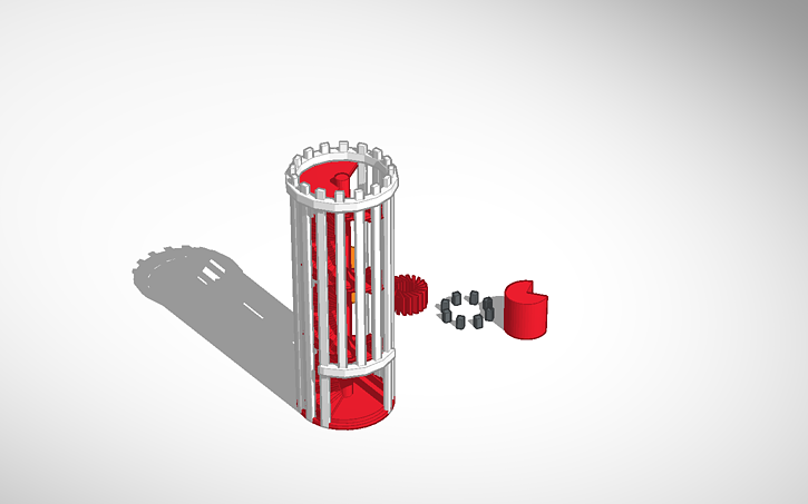 3D design Watch Tower | Tinkercad