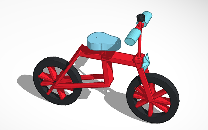 3D design Bicycle - Tinkercad