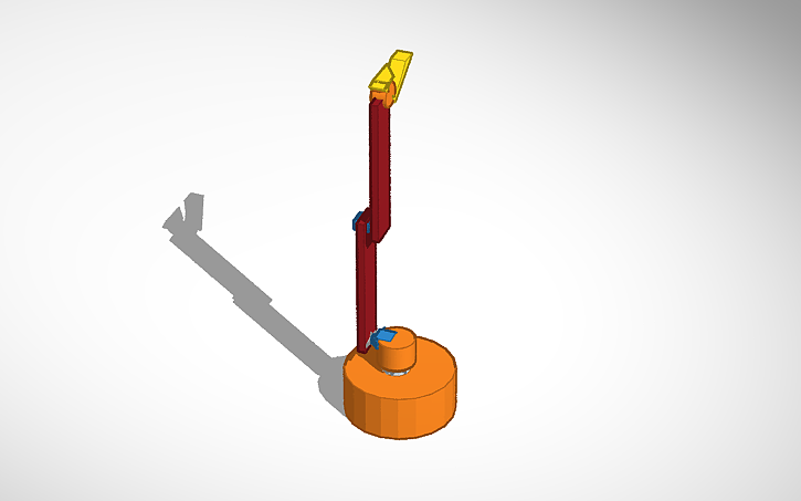 3D design 2DOF bot | Tinkercad