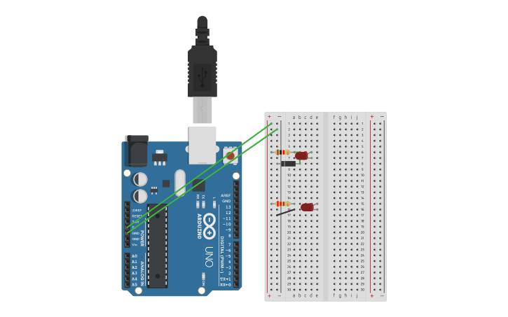 Circuit Design Arduino Demo 1 Tinkercad