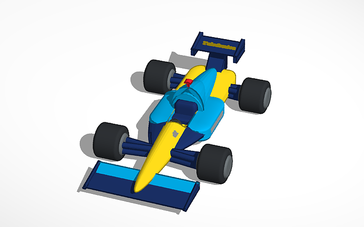3D design Renault R25 F1 - Tinkercad