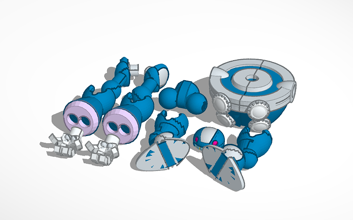 3D design Egg Fighter v1.0 - Tinkercad