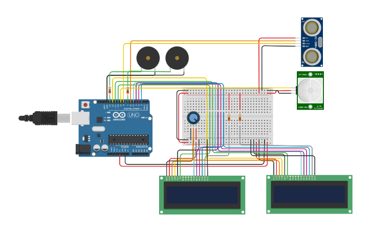 Circuit Design 1 Burglar Alarm Tinkercad