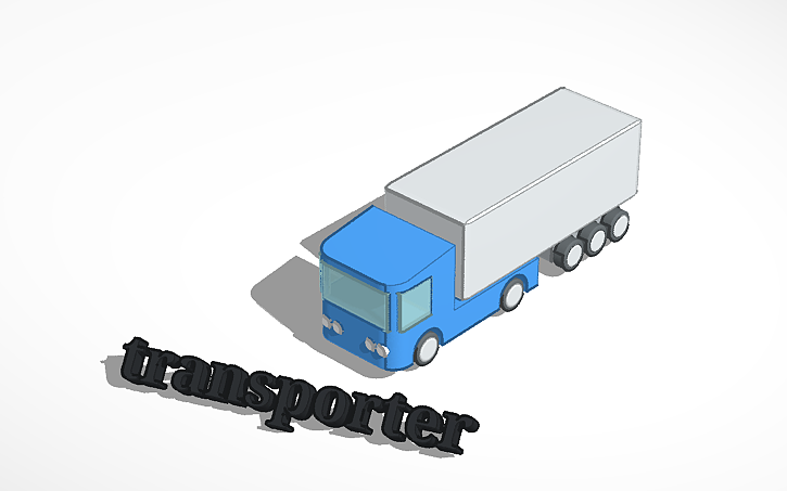 3D design T R A I L E R - Tinkercad