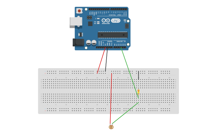Circuit design tp2 - Tinkercad