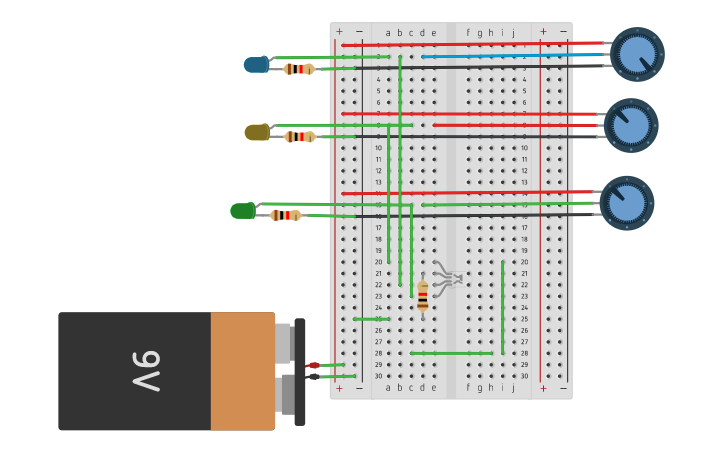 Circuit design Act 1 Tinkercad | Tinkercad