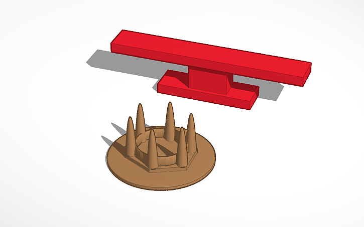 3D design Test Jigs for stringies and supports - Tinkercad
