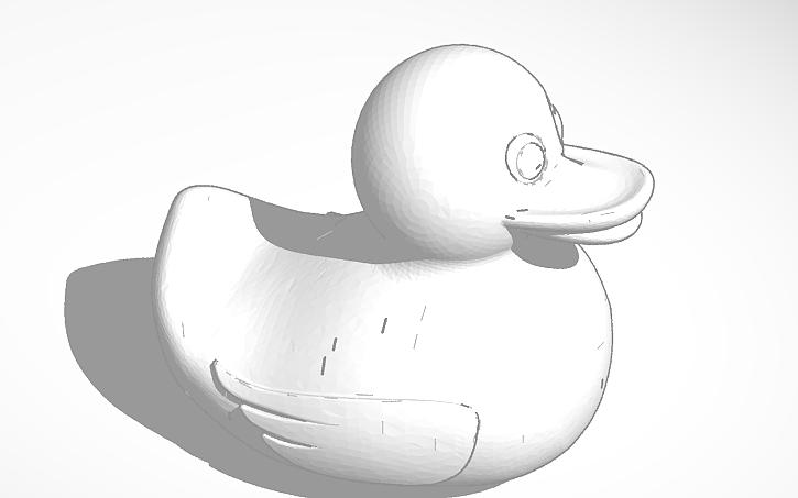 3D design Rubber Duck - Tinkercad