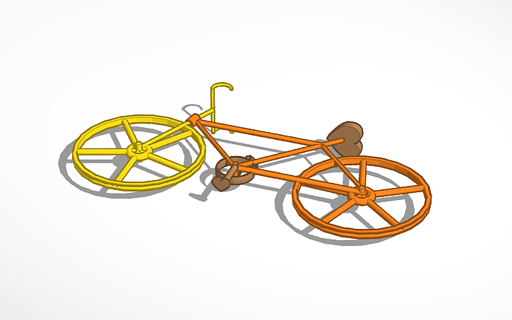 3D design Bicycle - Tinkercad
