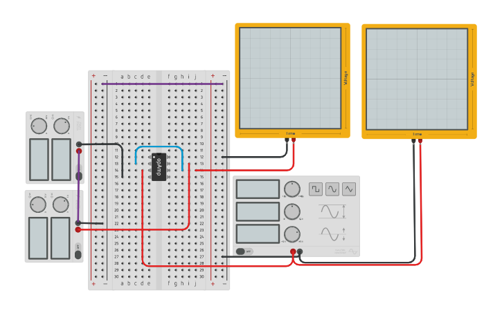 Circuit Design Laboratorio 4 Parte C Circuito 5 Tinkercad