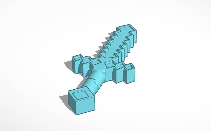 3D design minecraft lego - Tinkercad