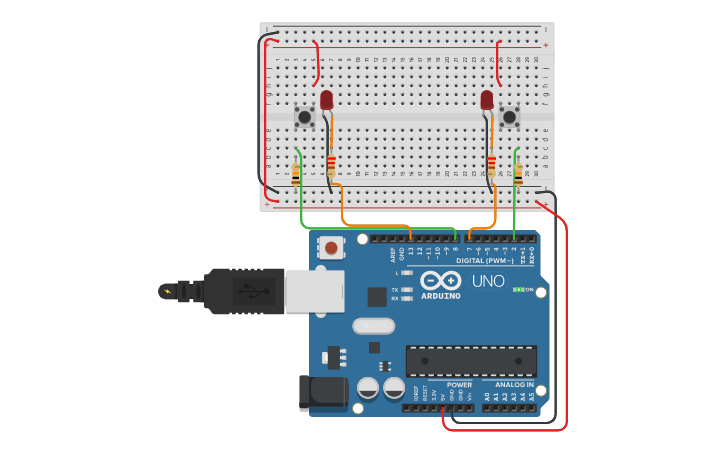 Circuit design command_left-right - Tinkercad