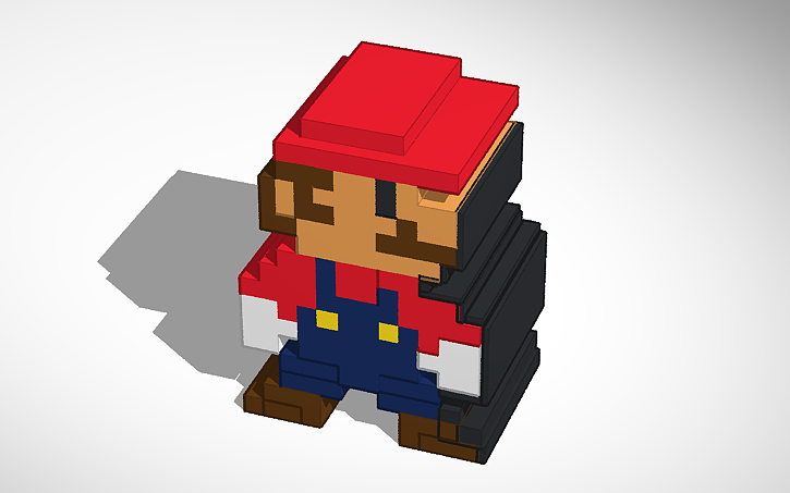 3D design Mario - Tinkercad