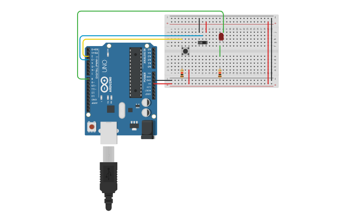 Circuit Design Cronometro Tinkercad