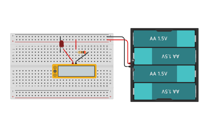 Circuit design Robotika 7. ariketa - Tinkercad
