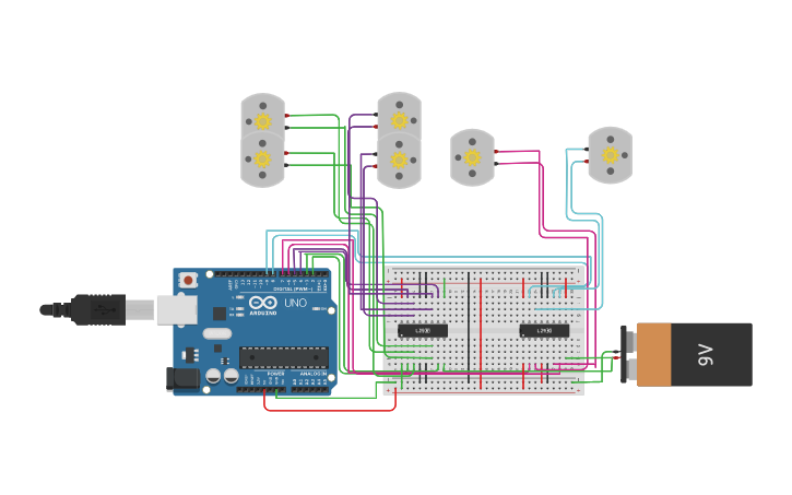 Circuit design cozmo clench final - Tinkercad