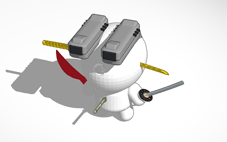 3D design Killer death - Tinkercad