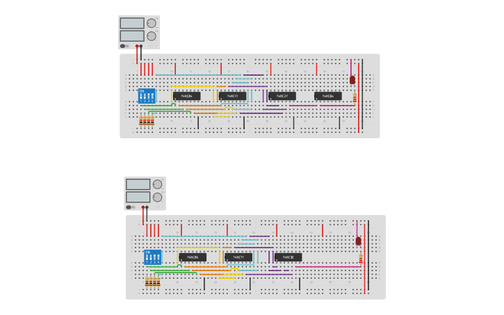 Circuit Design Combinational Logic Circuit Tinkercad