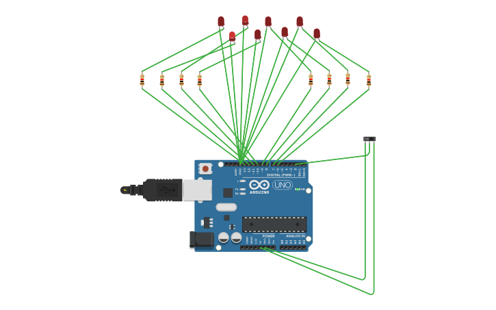 Circuit Design Blinking Leds Tinkercad
