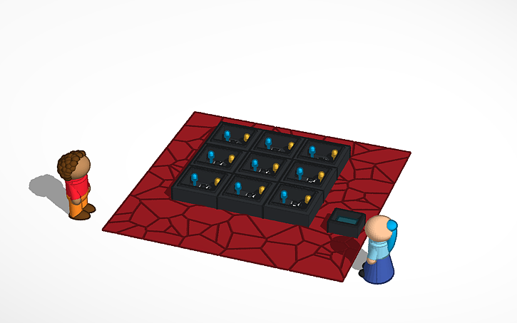 3D design Diseño físico 3D TIC TAC TOE | Tinkercad