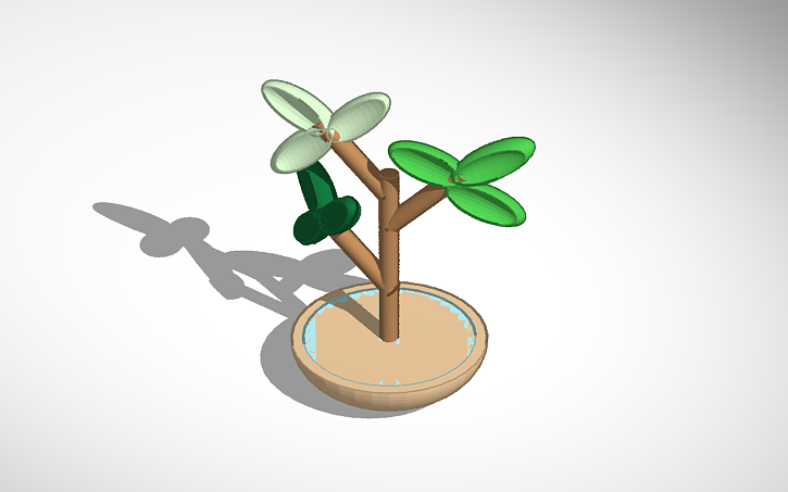 3D design Plant for TDU | Tinkercad