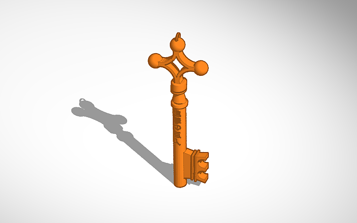 3D design Aot key - Tinkercad