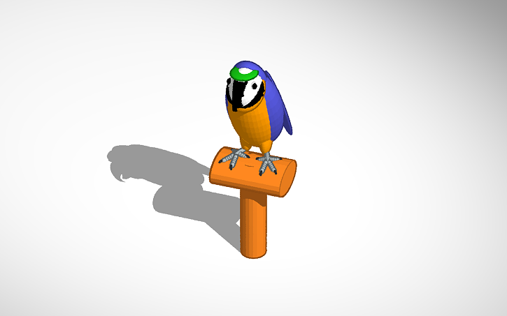 3D design MACAW - Tinkercad