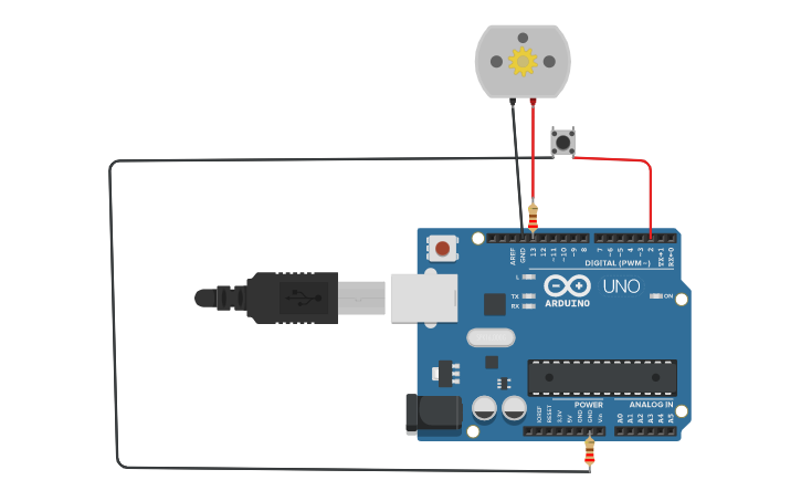 Circuit design Curso arduino | Tinkercad